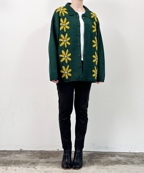 【セール】COMMONWARE:フラワージャガードカーディガン（カーディガン/ボレロ）｜COMMON WARE（コモンウェアー）のファッション通販 - ZOZOTOWN