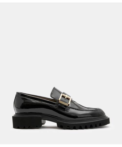 ALLSAINTS（オールセインツ）の「EMILY BUCKLE PATENT LEATHER LOAFER SHOES | EMILY ...
