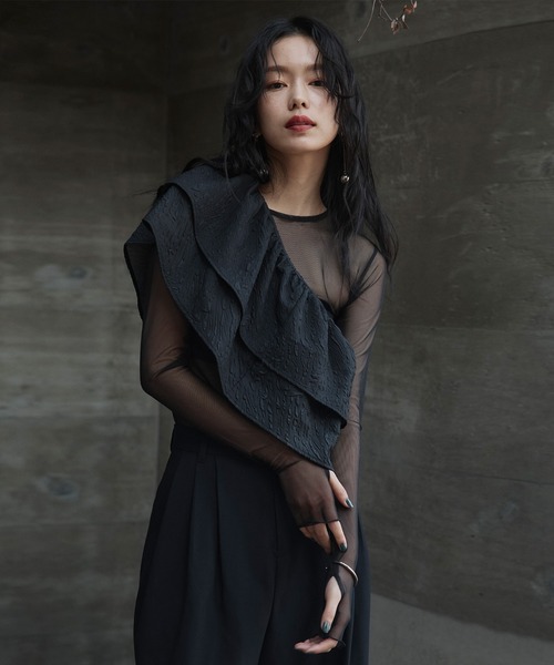 hellam（へラム）の「2WAYふくれジャガードキャミソール（キャミソール）」 - WEAR