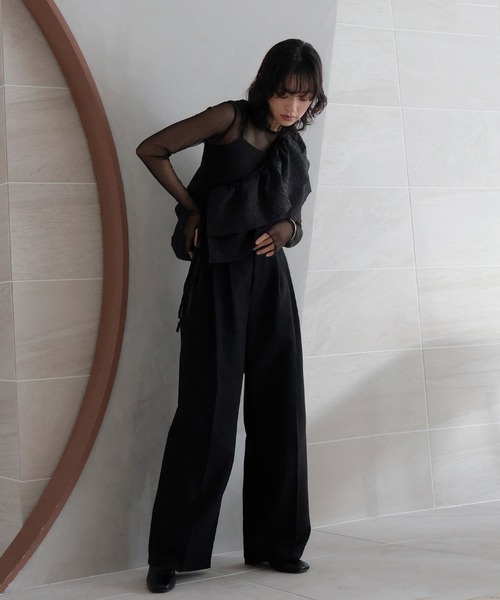 hellam（へラム）の「2WAYふくれジャガードキャミソール（キャミソール）」 - WEAR