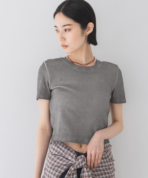 JEANASIS（ジーナシス）の「コンパクトリブTEE SS/450938（Tシャツ/カットソー）」 - WEAR