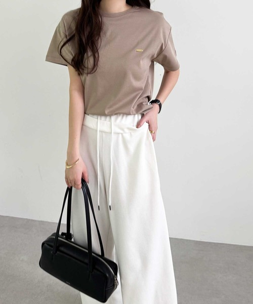 YOUING.（ユイン）の「ダブルウエストワイドスウェットパンツ（スウェットパンツ）」 - WEAR