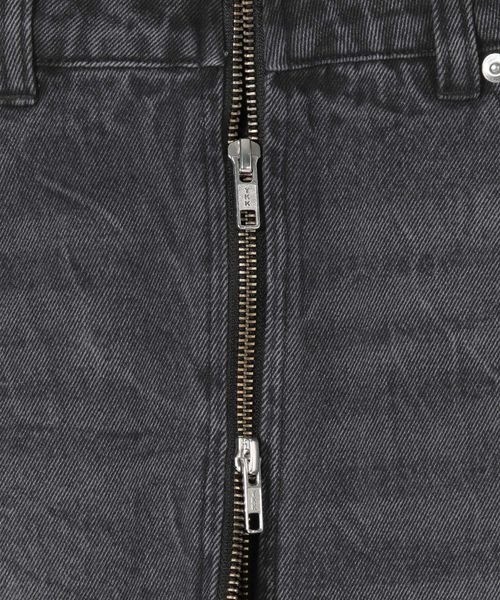 JEANASIS（ジーナシス）の「フロントZIPデニムミニスカート/994169（デニムスカート）」 - WEAR