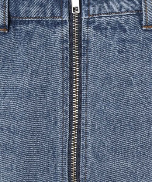 JEANASIS（ジーナシス）の「フロントZIPデニムミニスカート/994169（デニムスカート）」 - WEAR