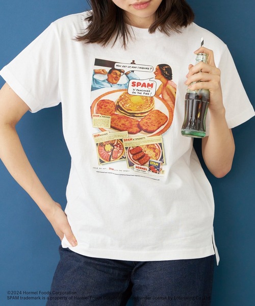 BIRTHDAY BAR（バースデイバー）の「【SPAM(R)BRAND スパム】プリントTシャツ（Tシャツ/カットソー）」 - WEAR