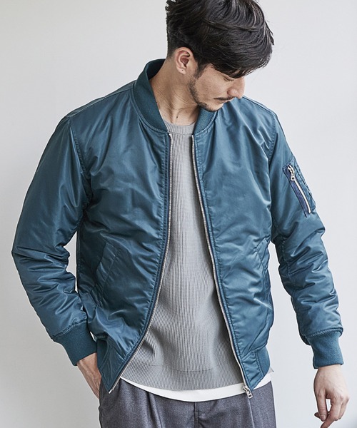 UNION STATION（ユニオンステーション）の「フォースナイロンMA-1ブルゾン（MA-1）」 - WEAR