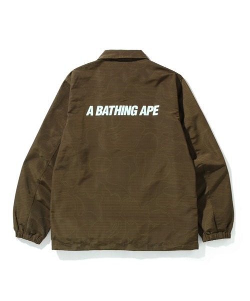 A BATHING APE（アベイシングエイプ）の「TEXT CODE CAMO COACH JACKET M（その他アウター）」 - WEAR