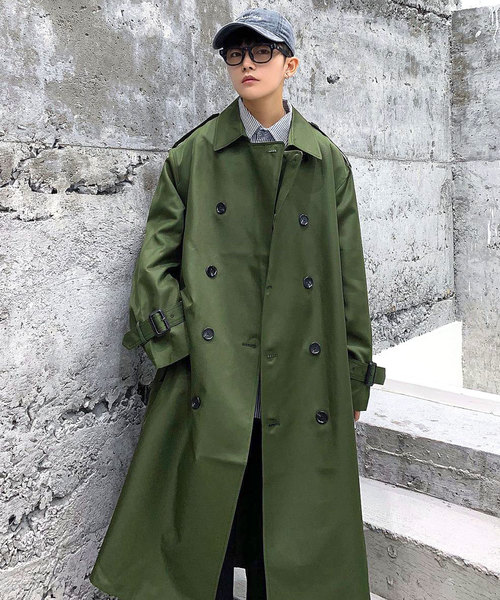 neos（ネオス）の「【neos -original design-】スーパービッグシルエット ダブルボタン オーバートレンチコート（トレンチ ...