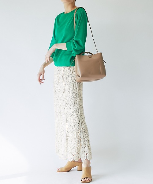 cache cache（カシュ カシュ）の「cache cache(カシュカシュ) バンブーハンドルトートバッグ（トートバッグ）」 - WEAR