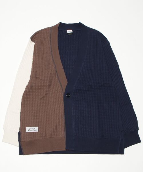 MANASTASH（マナスタッシュ）の「MANASTASH/マナスタッシュ SNUGGLE SNUG THERMAL CARDIGAN ...