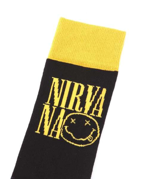 NIRVANA/ニルヴァーナ LOGO STACKED SOCKS ソックス（ソックス/靴下）｜BEAVER（ビーバー）のファッション通販 - ZOZOTOWN
