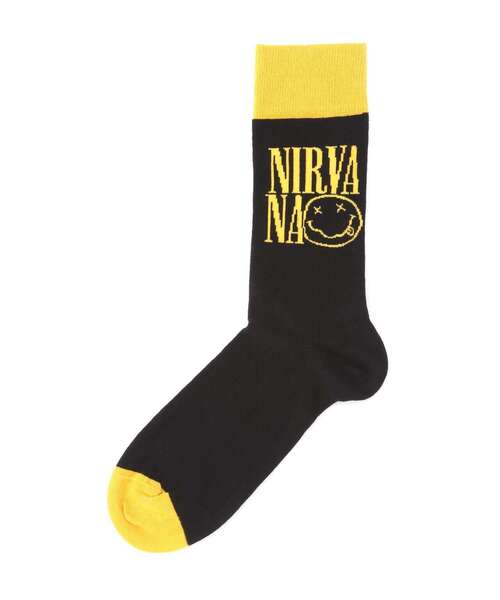 BEAVER（ビーバー）の「NIRVANA/ニルヴァーナ LOGO STACKED SOCKS ソックス（ソックス/靴下）」 - WEAR