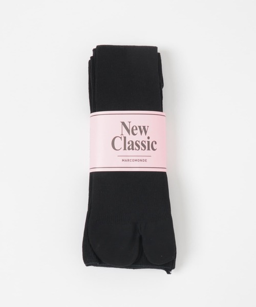 MARCOMONDE（マルコモンド）の「MARCOMONDE cotton ribbed tabi tights（タイツ/ストッキング ...