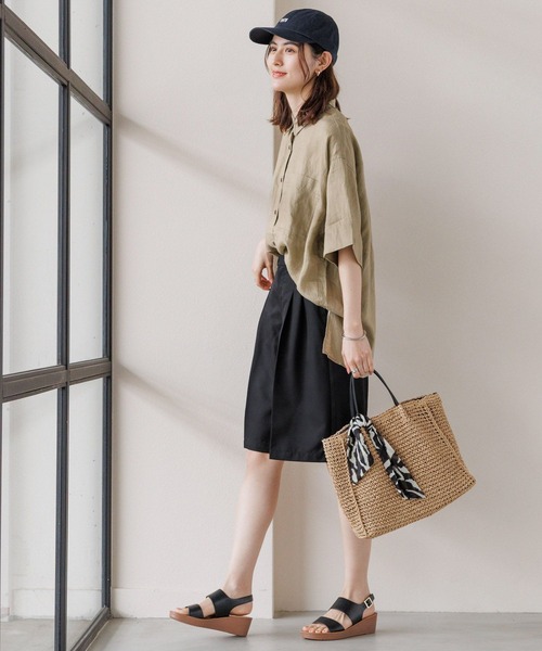 LEPSIM（レプシィム）の「スカーフ付きペーパーBAG 177855（ショルダーバッグ）」 - WEAR
