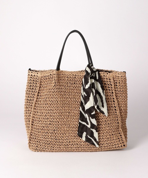 LEPSIM（レプシィム）の「スカーフ付きペーパーBAG 177855（ショルダーバッグ）」 - WEAR