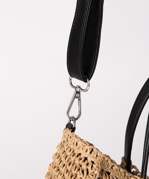 LEPSIM（レプシィム）の「スカーフ付きペーパーBAG 177855（ショルダーバッグ）」 - WEAR