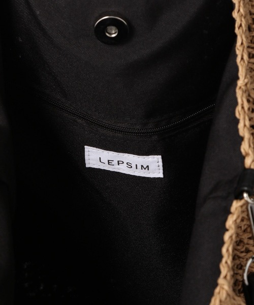 LEPSIM（レプシィム）の「スカーフ付きペーパーBAG 177855（ショルダーバッグ）」 - WEAR