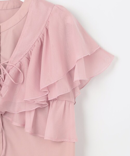 Feroux（フェルゥ）の「【2WAY】フリルコンビ ブラウス（シャツ/ブラウス）」 - WEAR