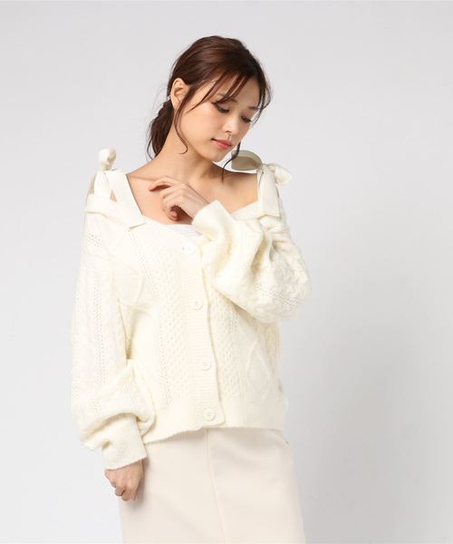 WILLSELECTION（ウィルセレクション）の「アラン柄2WAYプルオーバー（ニット/セーター）」 - WEAR