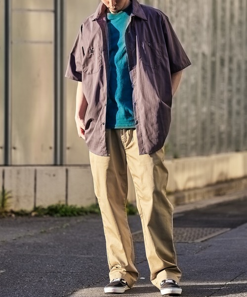 RED KAP（レッドキャップ）の「【RED KAP】4.25ワークシャツ半袖ストライプ RDKP-S0020（シャツ/ブラウス）」 - WEAR