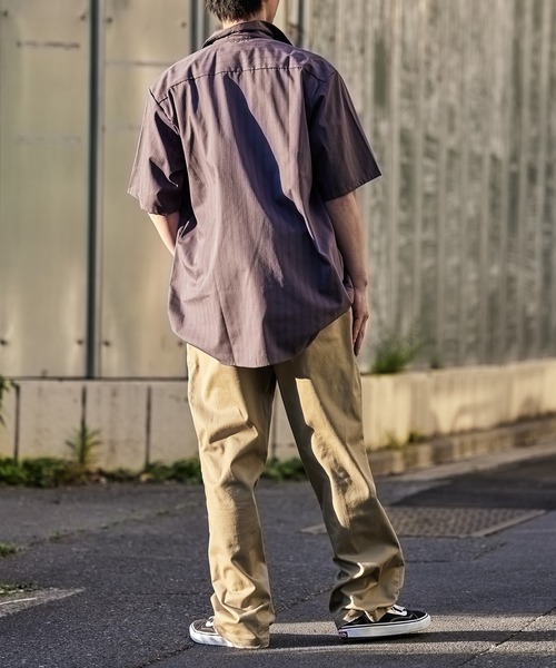 RED KAP（レッドキャップ）の「【RED KAP】4.25ワークシャツ半袖ストライプ RDKP-S0020（シャツ/ブラウス）」 - WEAR