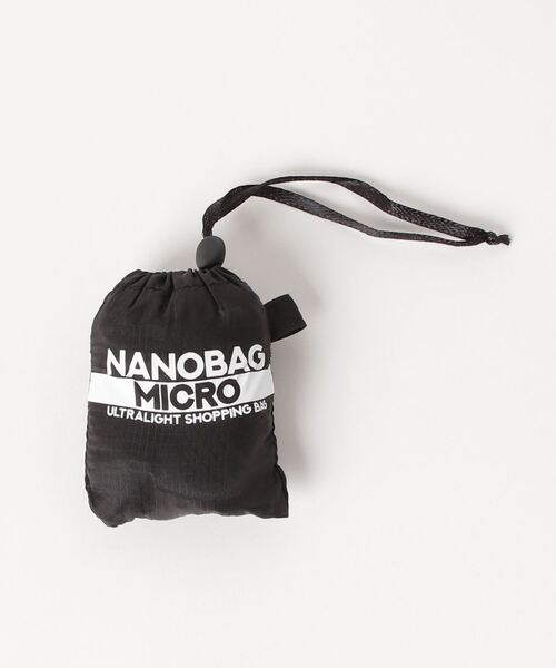 MAISON mou（メゾンムー）の「【NANOBAG/ナノバッグ】micro4.0 ブラック（エコバッグ/サブバッグ）」 - WEAR