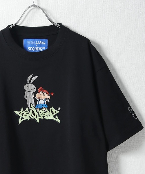 SEQUENZ（シークエンズ）の「【SEQUENZ】×【クレヨンしんちゃん】 ネネちゃん刺繍Tシャツ（Tシャツ/カットソー）」 - WEAR