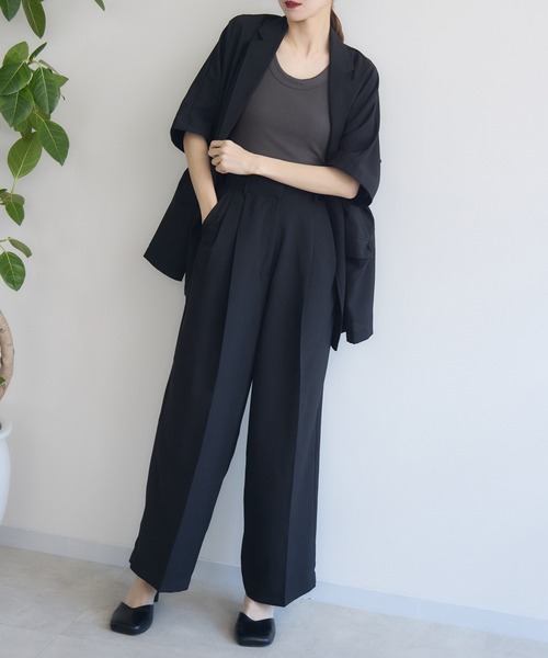 RU.TI.LE（ルチル）の「【RU.TI.LE】ハーフスリーブジャケット（テーラードジャケット）」 - WEAR