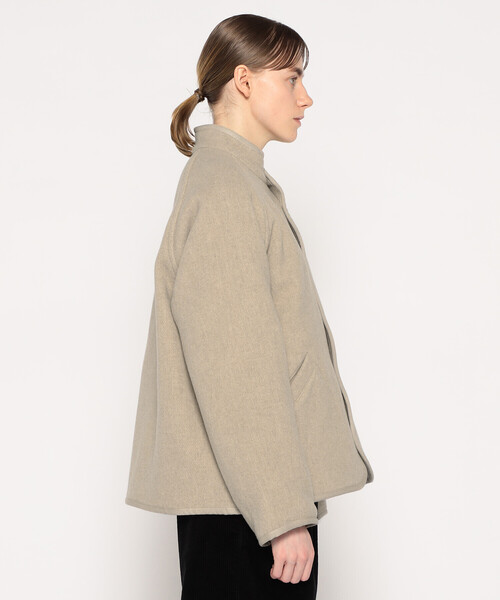 DANTON（ダントン）の「WOMEN'S WOOL LIGHT PILE STANDCOLLAR JACKET（その他アウター）」 - WEAR