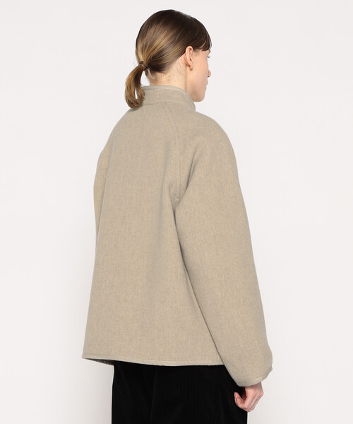 DANTON（ダントン）の「WOMEN'S WOOL LIGHT PILE STANDCOLLAR JACKET（その他アウター）」 - WEAR