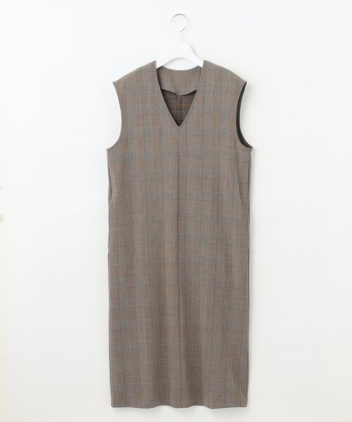 Feroux（フェルゥ）の「Vネック ジャンパースカート（スカート）」 - WEAR