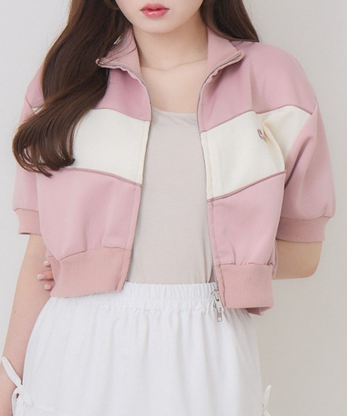 ems excite（エムズエキサイト）の「ショートバイカラーJK（その他アウター）」 - WEAR