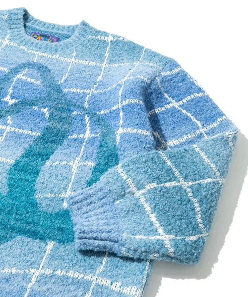 セール】ゆったり銭湯MIX ニットセーター（ニット/セーター）｜go slow