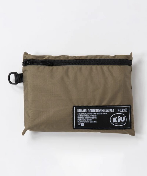 KiU（キウ）の「KiU/キウ [空調服(R)]xKiU コラボレーション エアコンディションドジャケット アウトドア Mサイズ K306M-906-R（その他アウター）」 - WEAR