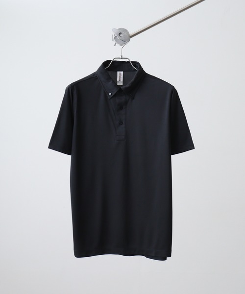 BEES BEAM（ビーズビーム）の「BEES BEAM ﾌｧﾝｸｼｮﾅﾙﾄﾞﾗｲBDﾎﾟﾛｼｬﾂ（Tシャツ/カットソー）」 - WEAR