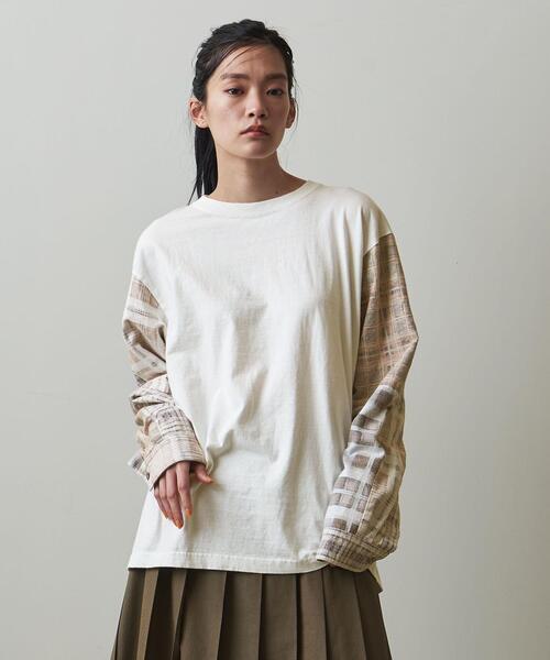 Steven Alan（スティーブンアラン）の「＜SEVEN BY SEVEN × Steven Alan＞REWORK SLEEVE TEE ...