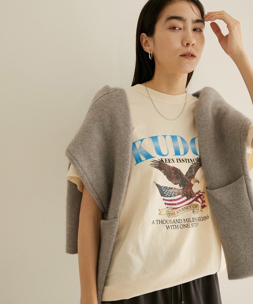 【セール】KUDOS TEE（Tシャツ/カットソー）｜SALON adam et rope'（サロン アダム エ ロペ）のファッション通販 ...