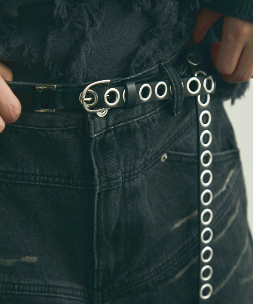 【セール】Eyelet super long belt / ハトメスーパーロングベルト（ベルト）｜Shoowtime（ショウタイム）の ...