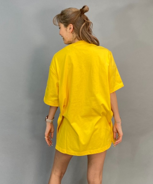 adidas（アディダス）の「adidas/アディダス ビッグシルエット/オーバーサイズ/無地/スリーストライプスTシャツ EVE30（T ...