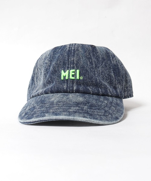 MEI（メイ）の「MEI/メイ LOW CAP DENIM キャップ フロントロゴ（キャップ）」 - WEAR
