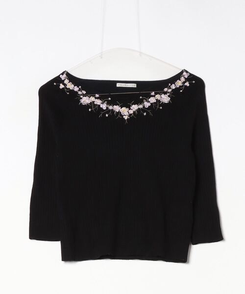 【ブランド古着】刺繍Vネックニット（ニット/セーター）｜WILLSELECTION（ウィルセレクション）のファッション通販 - ZOZOUSED