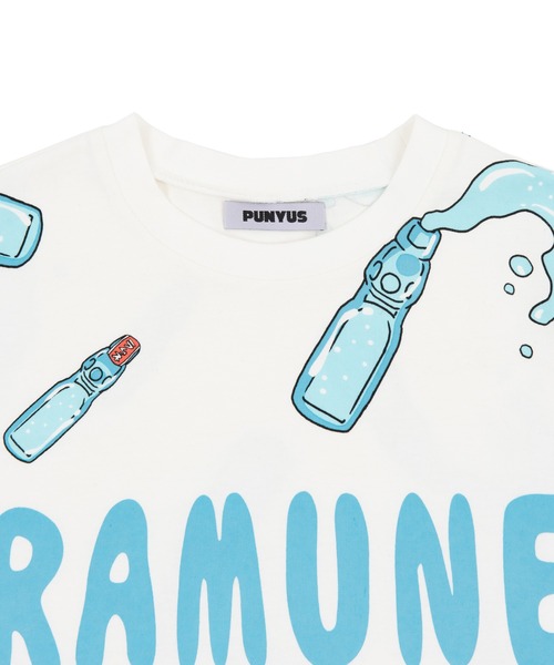 PUNYUS（プニュズ）の「フード総柄Tシャツ(RAMUNE）（Tシャツ/カットソー）」 - WEAR