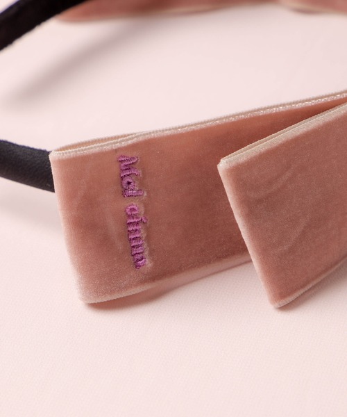 Mel cinna（メルシーナ）の「Mel cinna/BIG ribbon hair band（カチューシャ）」 - WEAR