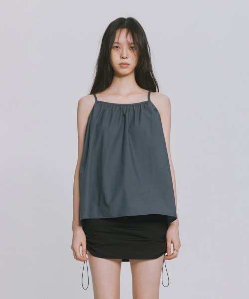 TIE BACK STRING CROP TOP BLUE（Tシャツ/カットソー）｜MONOPHOBIA（モノフォビア）のファッション通販 ...