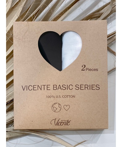 Vicente（ヴィセンテ）の「Vicente 2pac BASIC TANK（タンクトップ）」 - WEAR