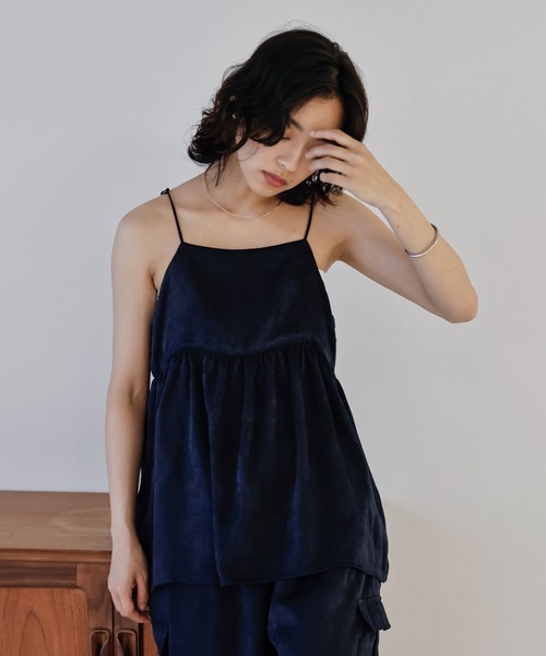 hellam（へラム）の「サテンキャミソールトップス（キャミソール）」 - WEAR
