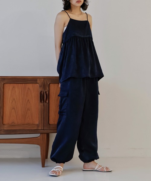 hellam（へラム）の「サテンキャミソールトップス（キャミソール）」 - WEAR