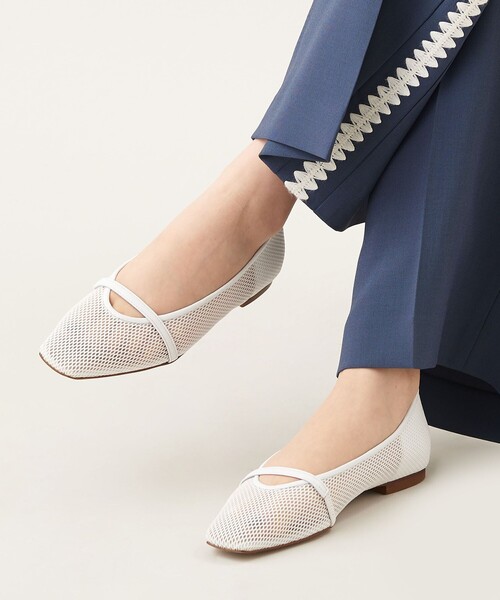 ODETTE E ODILE（オデットエオディール）の「ストラップチュール フラット10↓↑（バレエシューズ）」 - WEAR