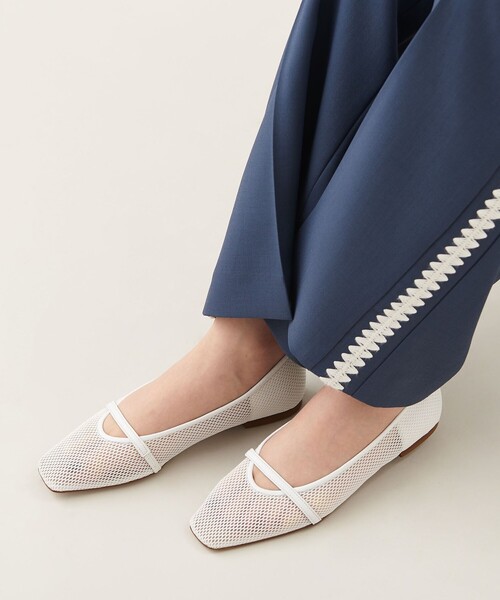 ODETTE E ODILE（オデットエオディール）の「ストラップチュール フラット10↓↑（バレエシューズ）」 - WEAR