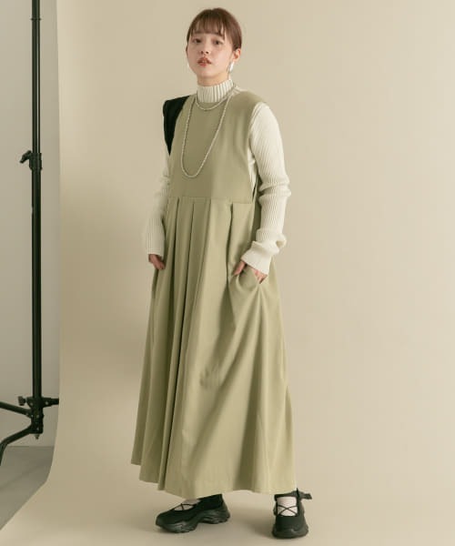 KBF（ケイビーエフ）の「『UR TECH』illi ランダムRIBハイネックニット（ニット/セーター）」 - WEAR